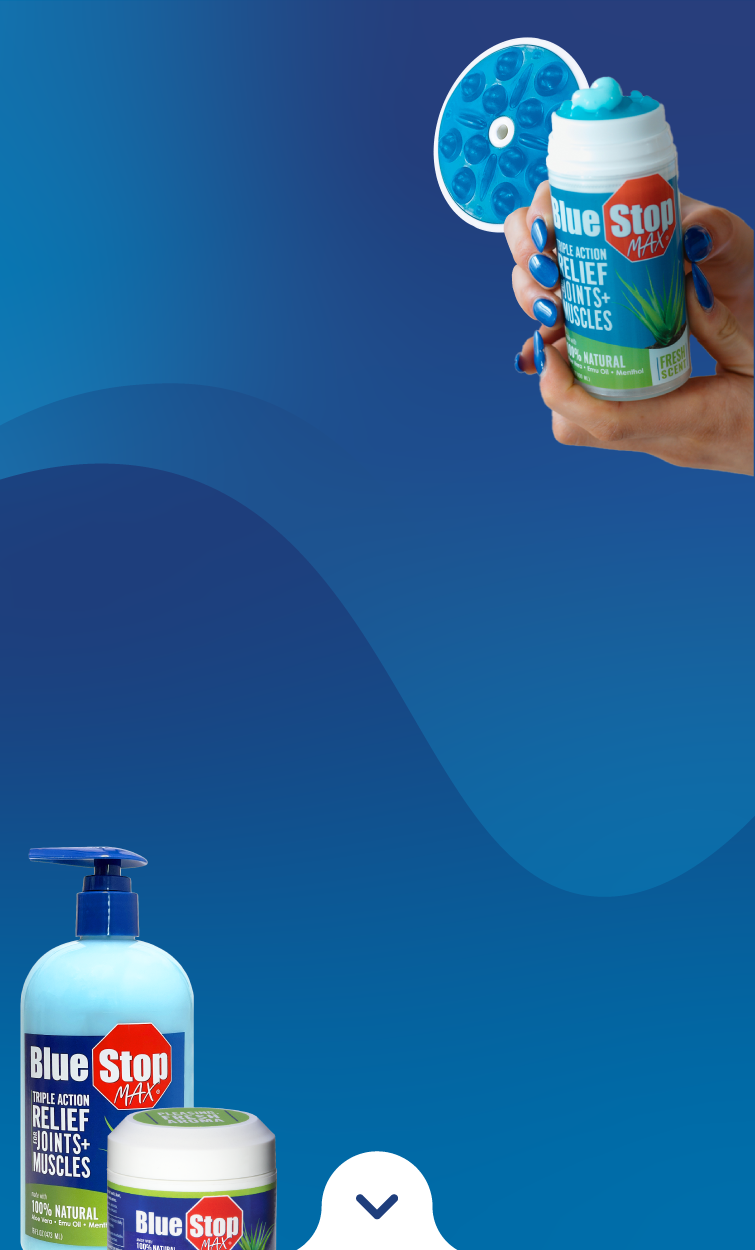 Blue Stop Max : Quickly Relieves Muscle And Body Aches